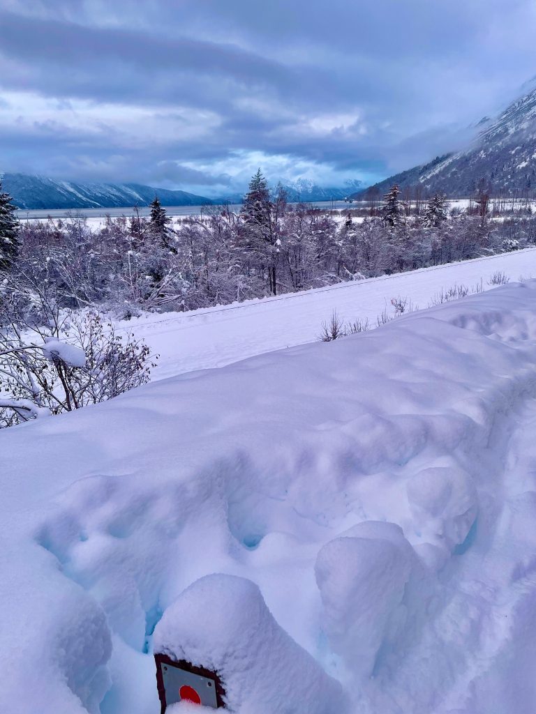 Getting stuck in the snow, aka just winter things in Girdwood, AK ...