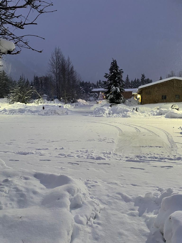 Getting stuck in the snow, aka just winter things in Girdwood, AK ...