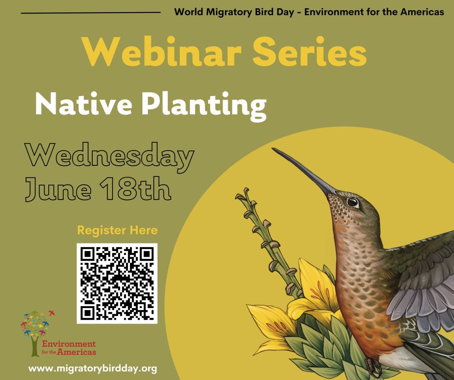 Webinar: Native Planting - Environment for the Americas