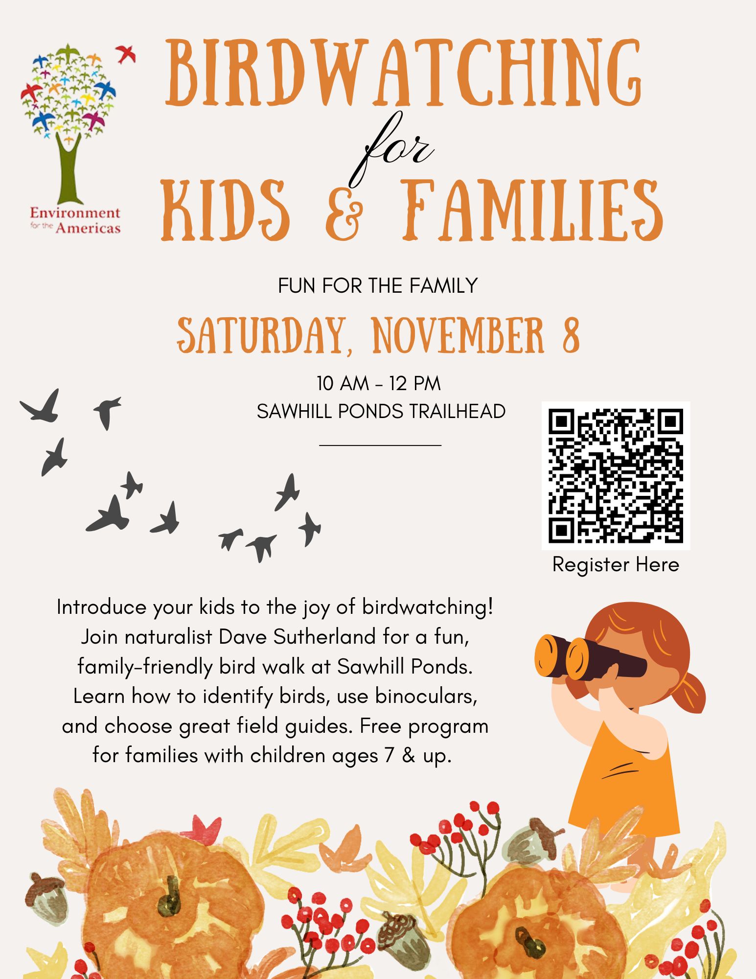 Birdwatching for Kids & Families - Environment for the Americas