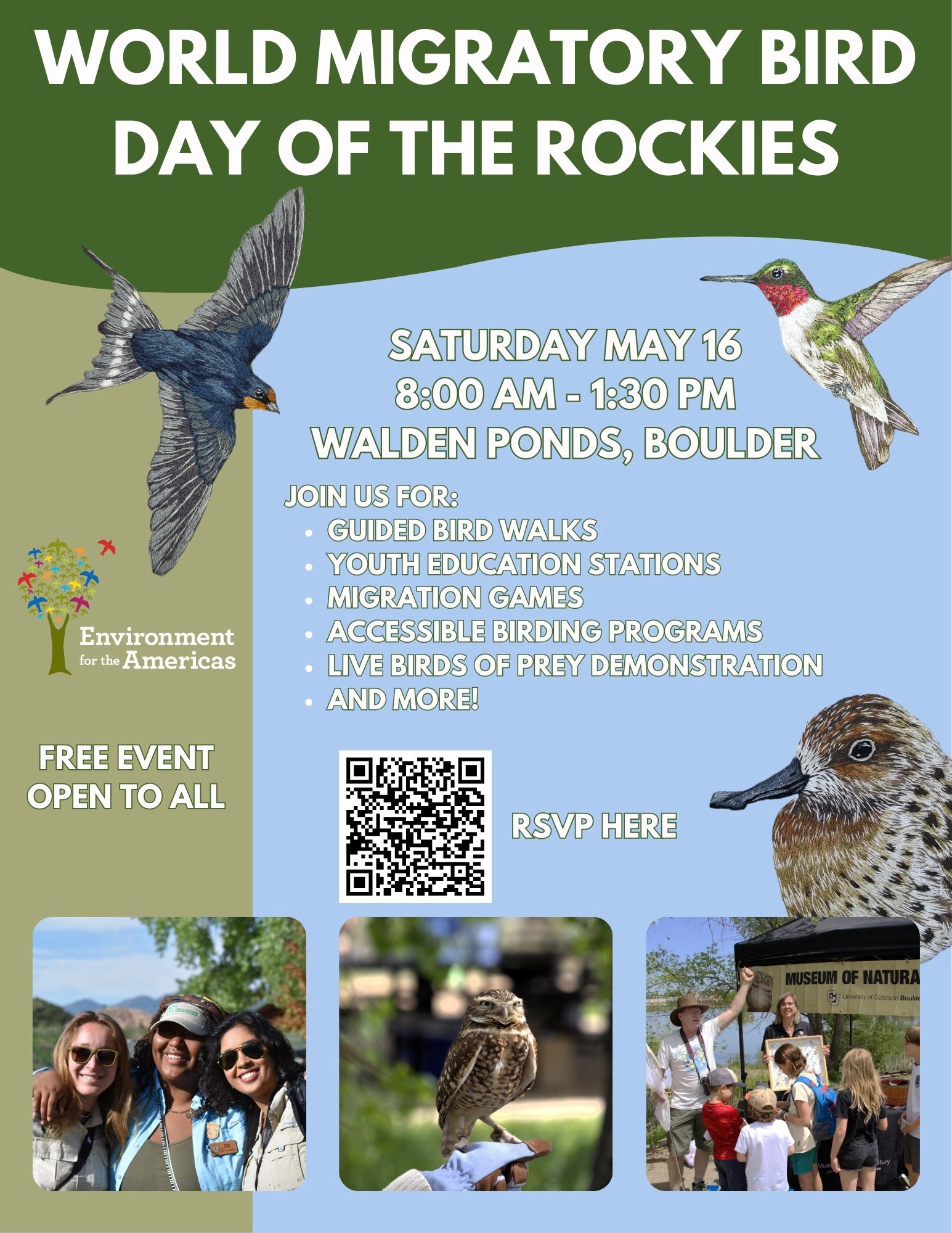 World Migratory Bird Day of the Rockies - Environment for the Americas