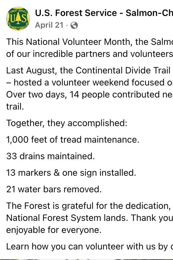 Three Cheers for Volunteers - Environment for the Americas